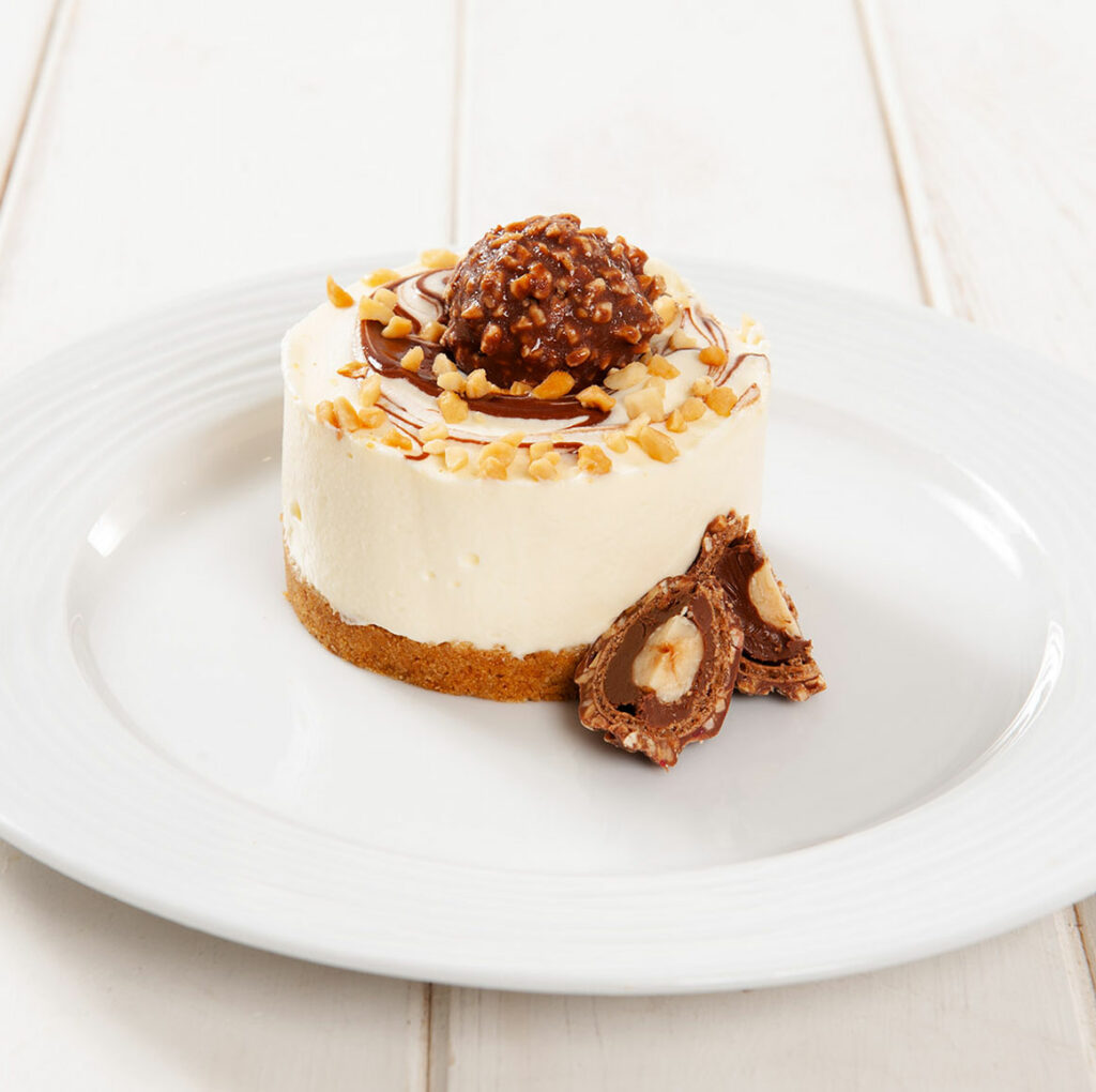 Luxury Ferrero Rocher Cheesecake – Just Desserts