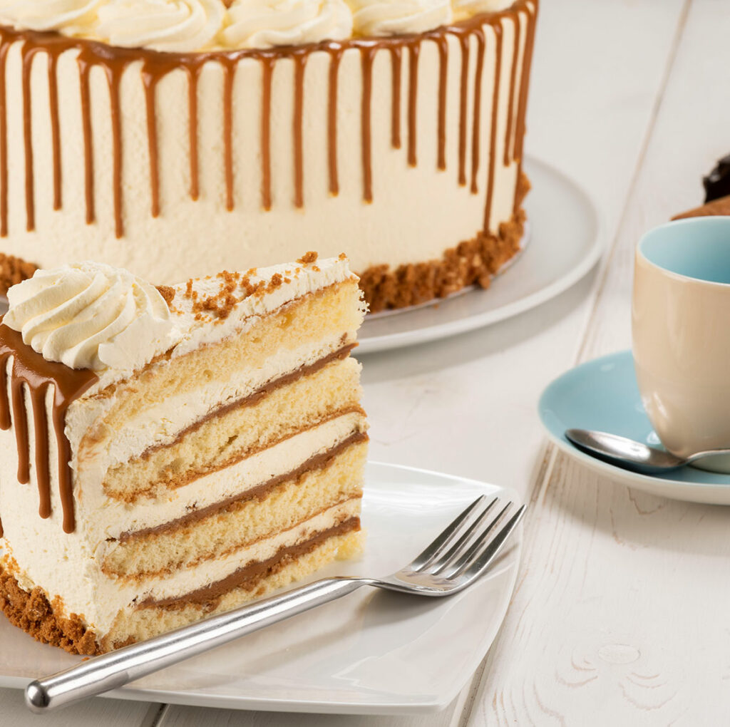 Luxury Caramelised Biscuit Gateau – Just Desserts