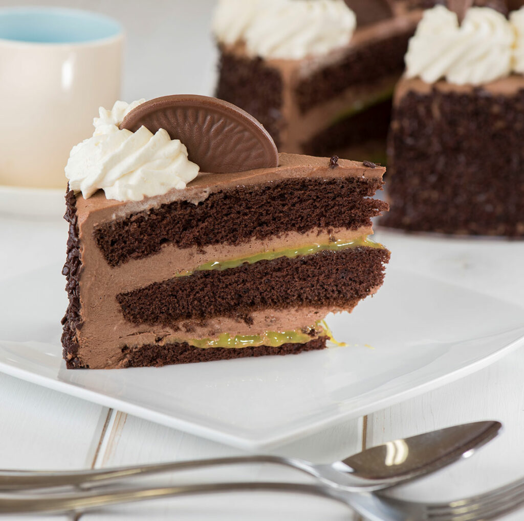 Terry’s Chocolate Orange Gateau – Just Desserts