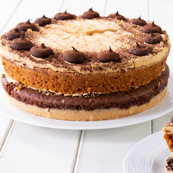 Vegan Salted Millionaires Shortbread Cake – Just Desserts