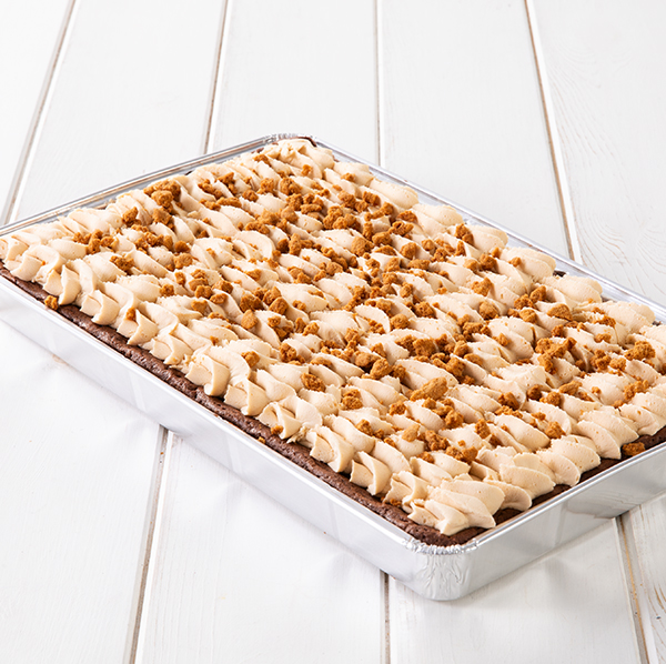 Loaded Caramelised Biscuit Brownie – Just Desserts