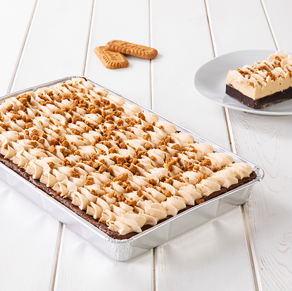 Loaded Caramelised Biscuit Brownie – Just Desserts